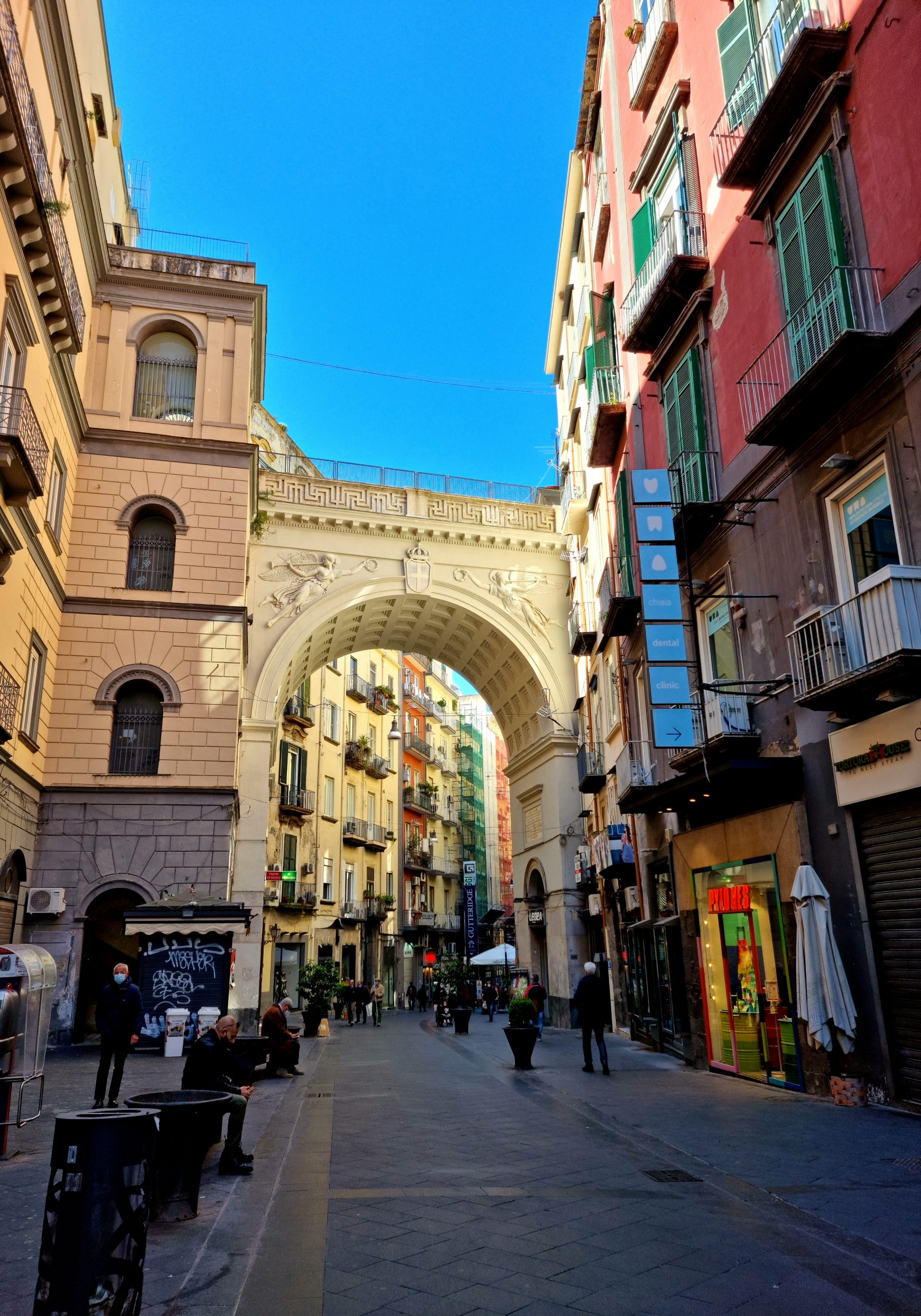Ponte di Chiaia - Napoli in foto